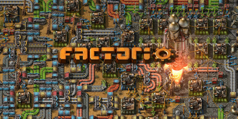 Factorio - строительство фабрики - Игры в Linux